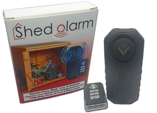 Shed Alarm System - Prevents Shed damage and contents theft